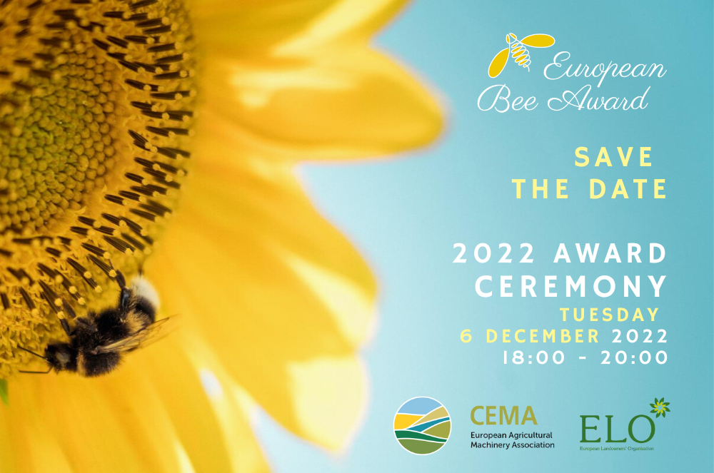 CEMA - European Agricultural Machinery - 2022 European Bee Award ...